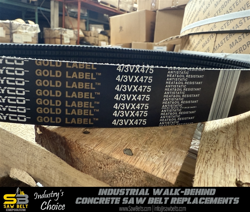 Walk-Behind Concrete Saw Belt Replacement | Page 1
