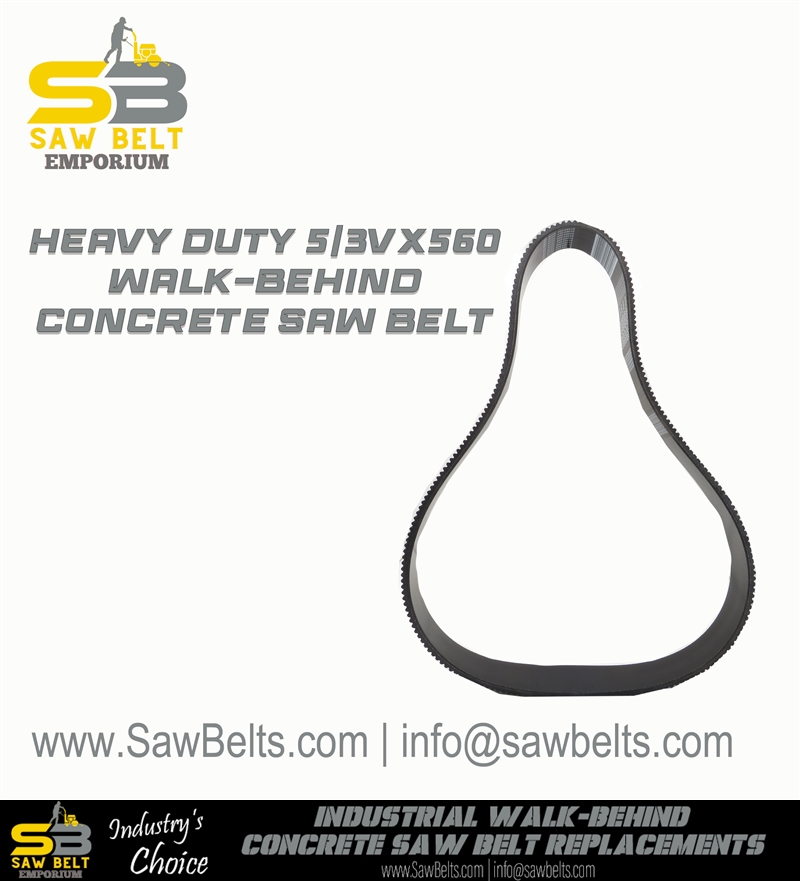 Walk-Behind Concrete Saw Belt Replacement | Page 1